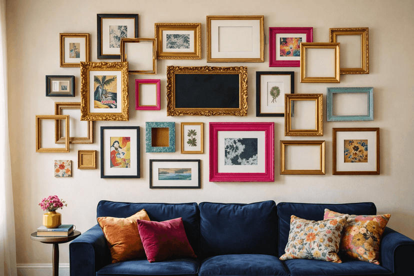 More Is More: Build a Maximalist Gallery Wall That Commands Attention